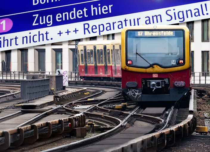 300 Störungen am Tag! Chaos bei der S-Bahn soll noch Monate andauern