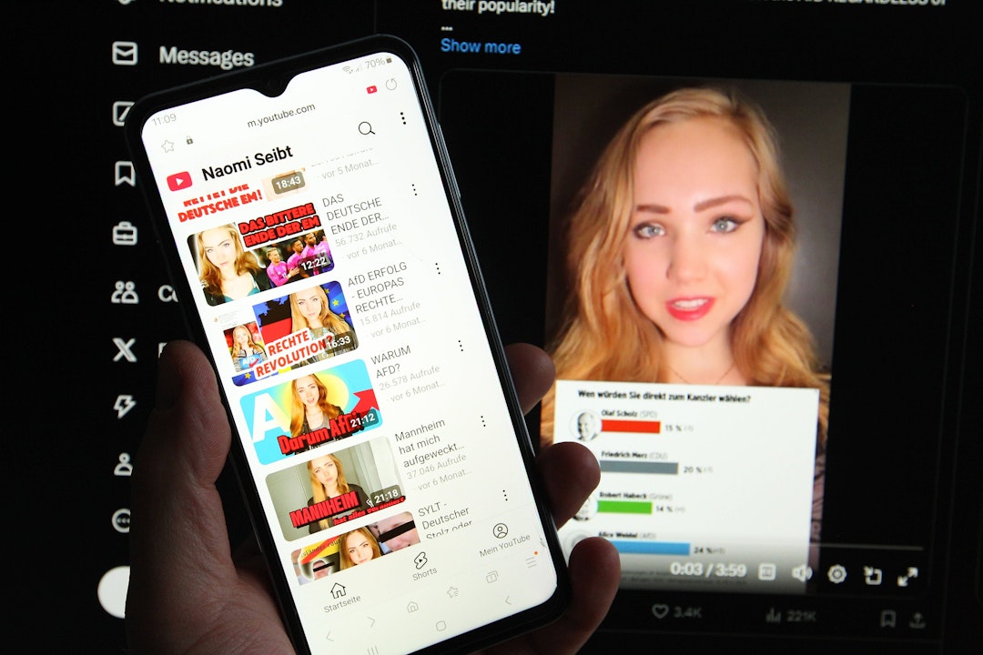 Keine Meinungsfreiheit in Deutschland? AfD-Influencerin Naomi Seibt ...