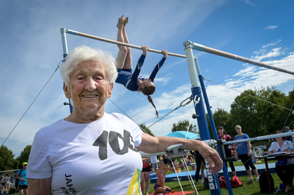 Turn-Oma Johanna Quaas wird 100! Und die DDR-Legende trainiert weiter!