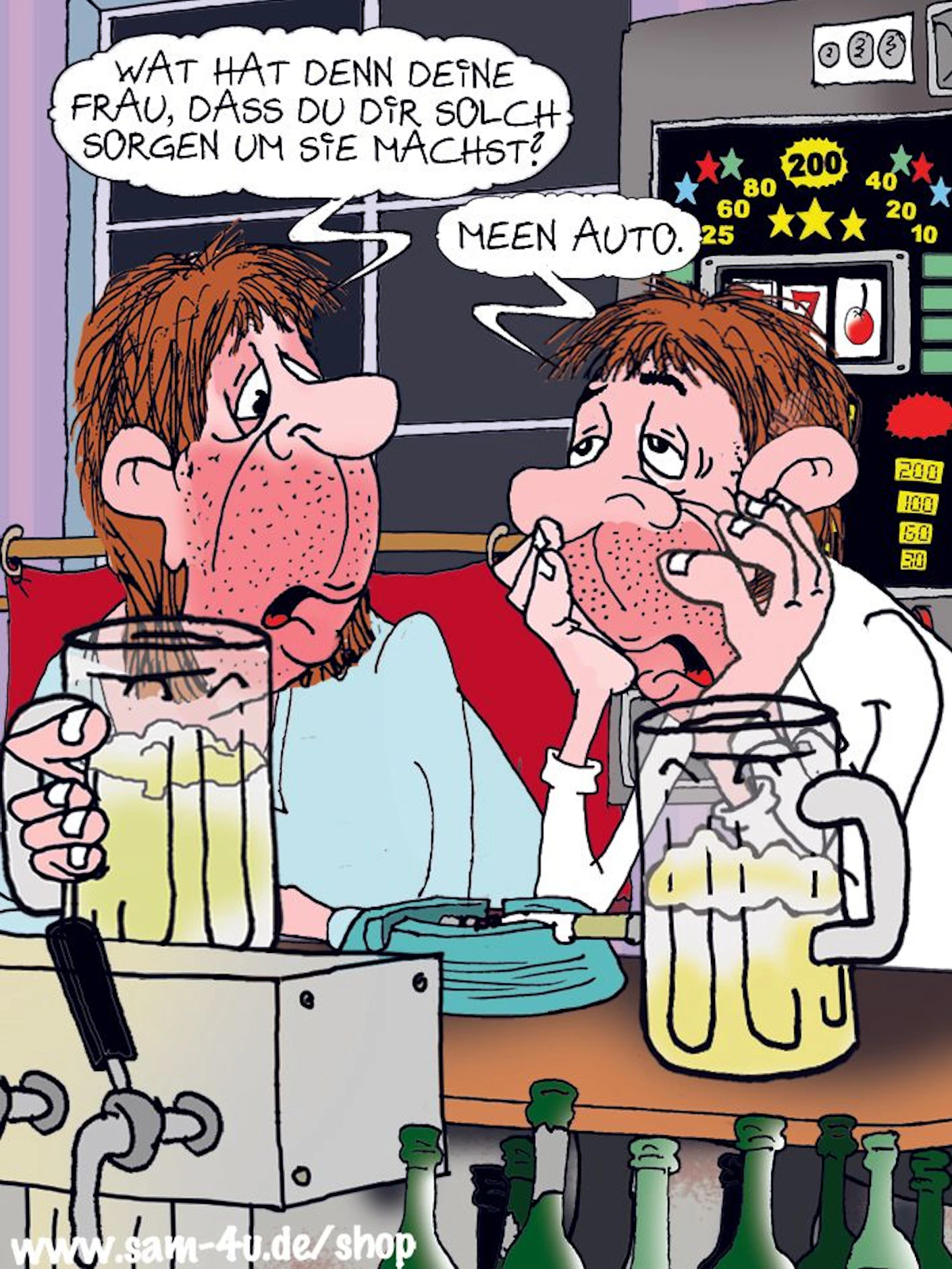 Sitzt ein Mann in einem edlen Restaurant: Der Witz des Tages im KURIER