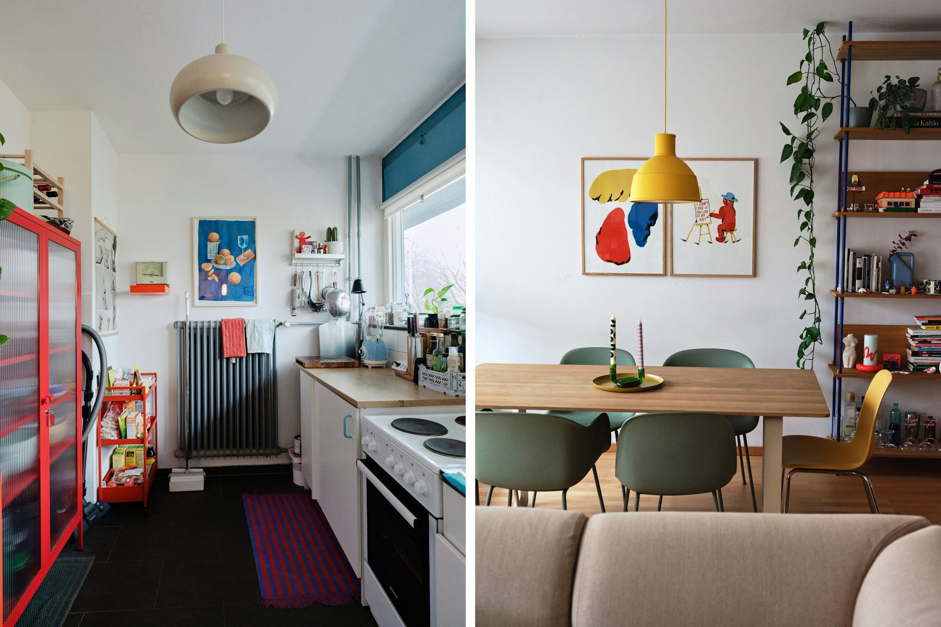 Wintergrau trifft Buenos Aires: Ein Hansaviertel-Apartment im Dauerfrühling