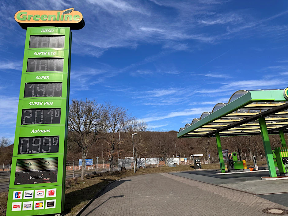 Greenline Tankstelle Osterfeld Preise
