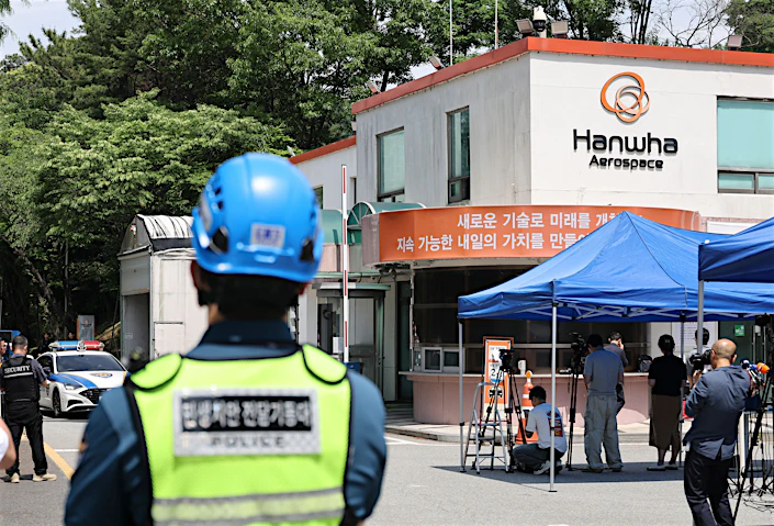 Hanwha Aerospace: Fünf Tote bei Explosion in südkoreanischem Rüstungswerk